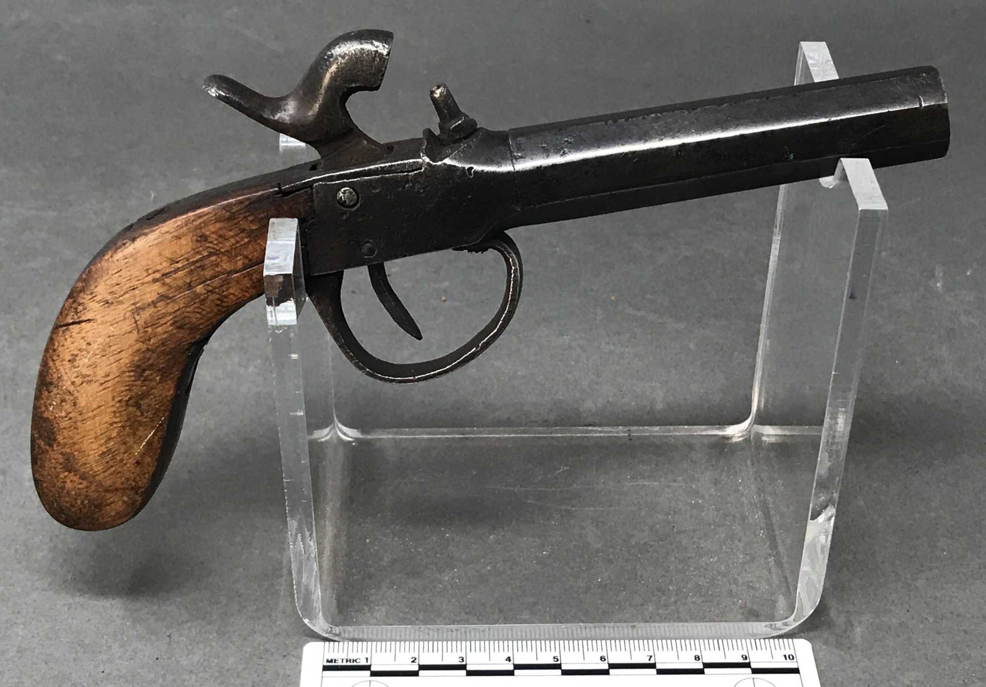 Authentic Civil War Cap And Ball Antique Pistol
