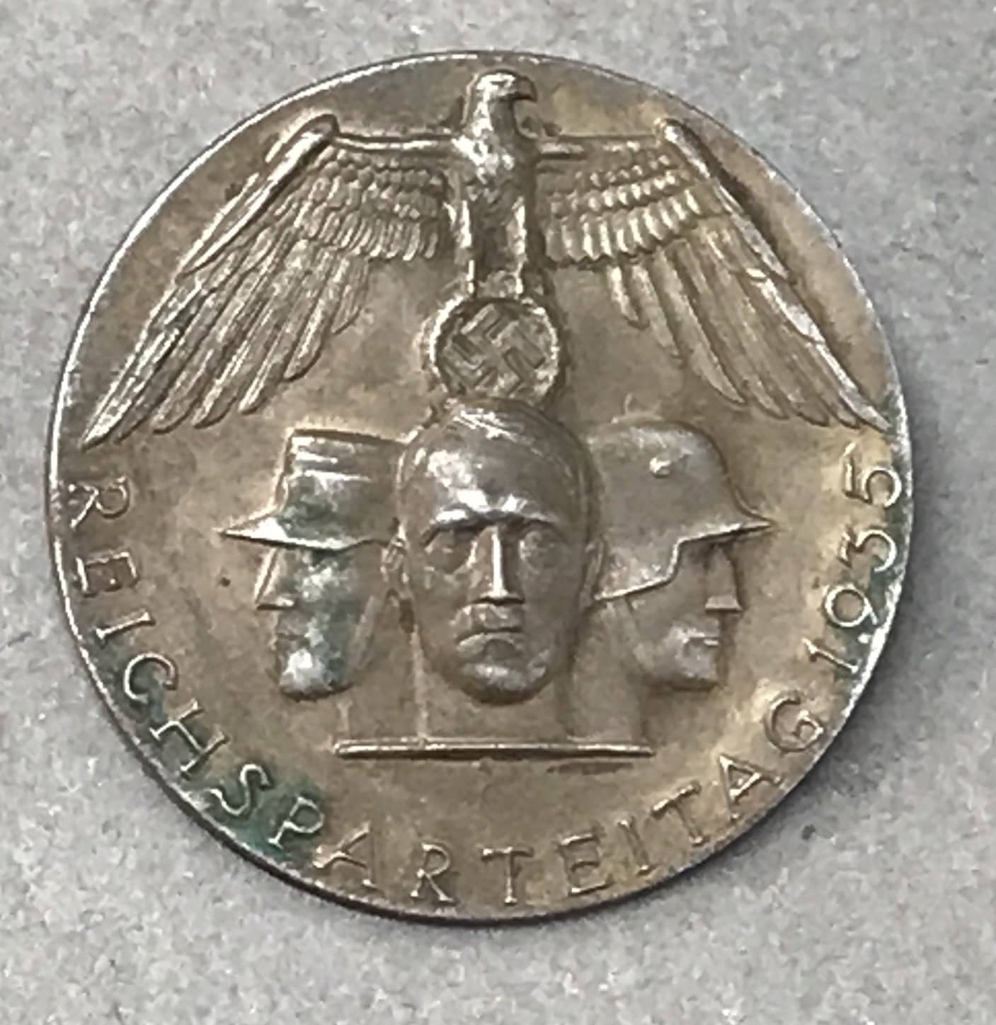 Discover the Certified Original 1935 German Nazi Party Badge