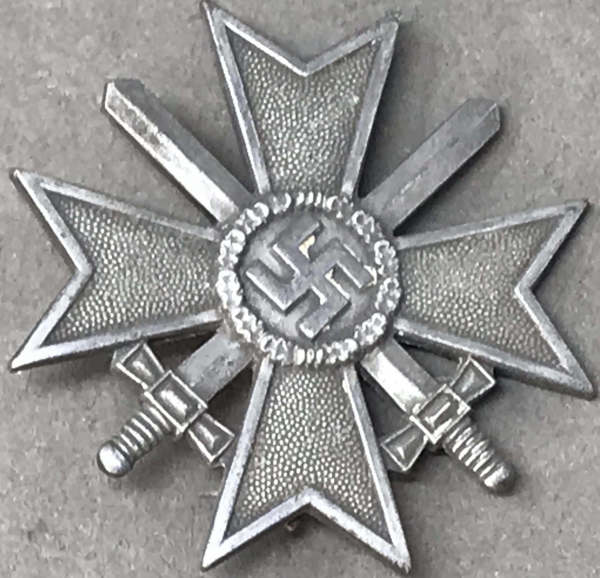 Original German WWII War Merit Cross 1st Class with Swords
