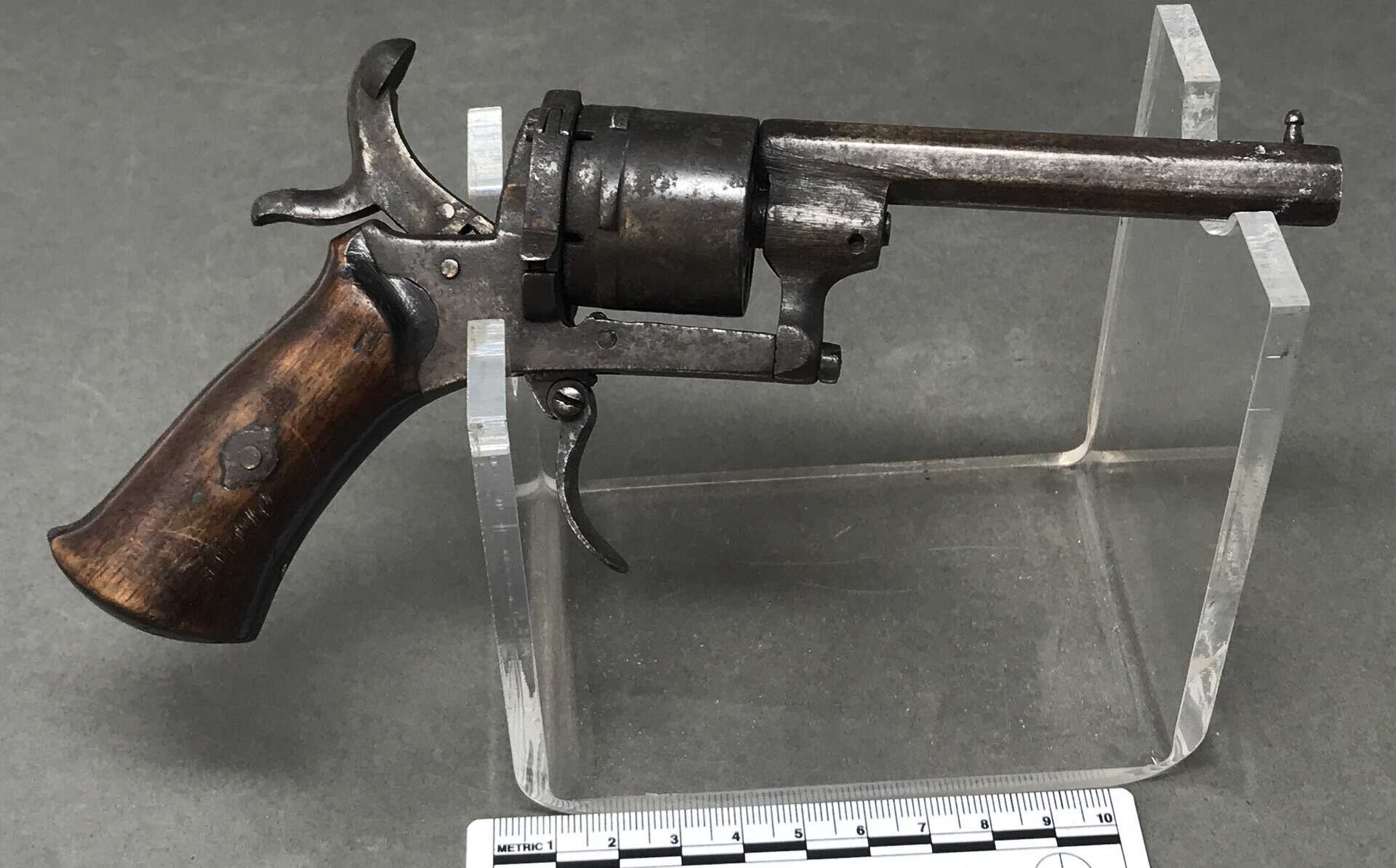 Buy a Rare, Certified 1858 Lefaucheux Revolver Today!