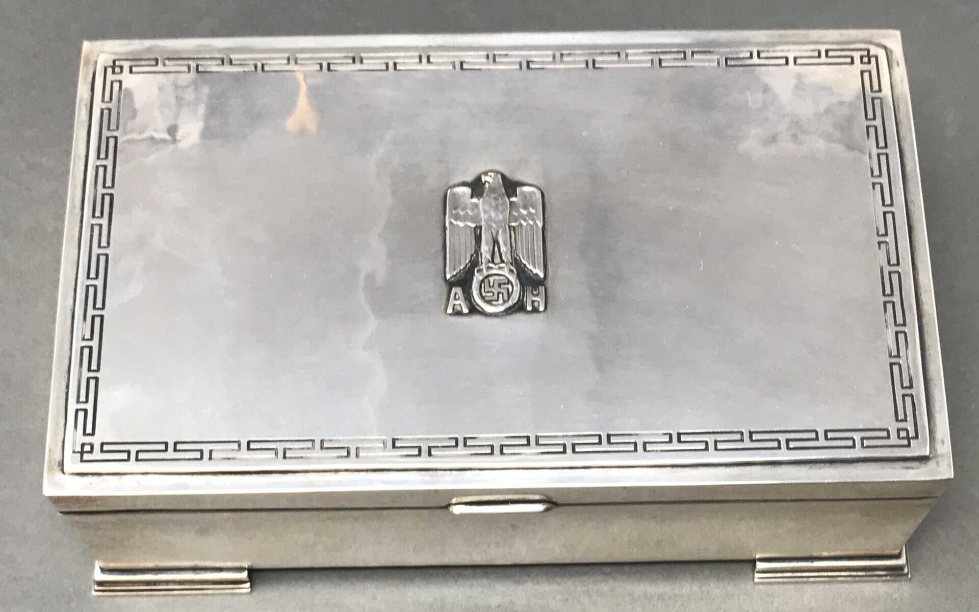 Hitler’s Personal Silver Cigarette Box – Certified Rare