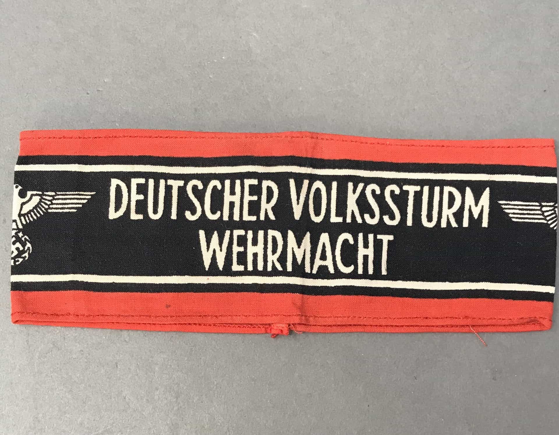 Explore Genuine WWII German Armband at Gettysburg Museum