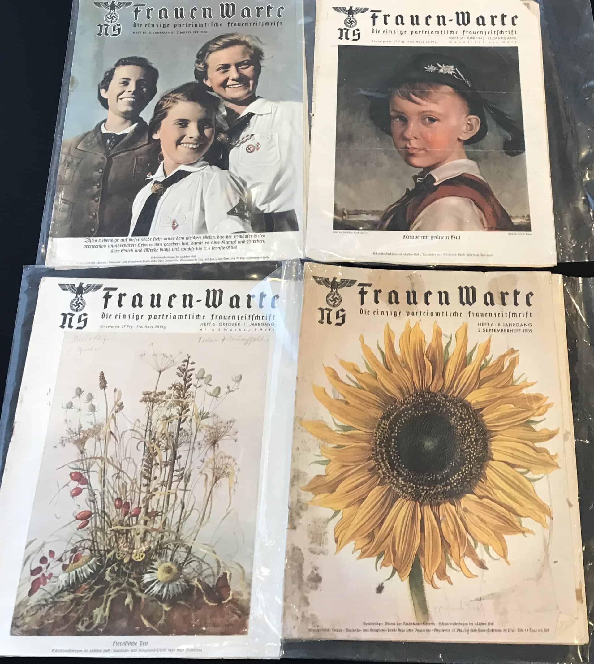 Uncover Authentic WWII German NSDAP Women Magazine Relic