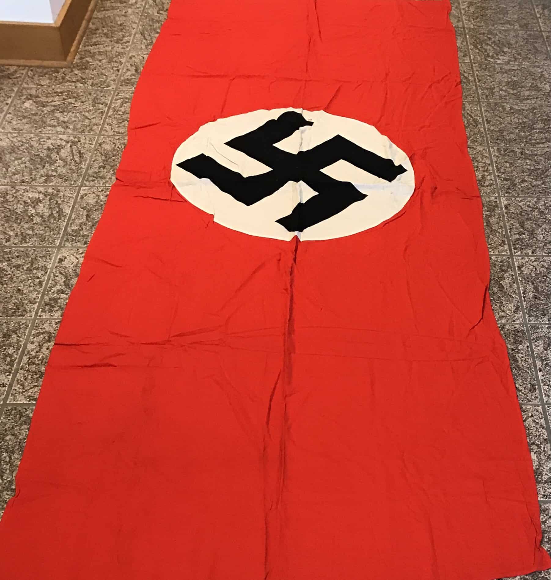 Authentic WWII German Flag: Certified by Gettysburg Museum