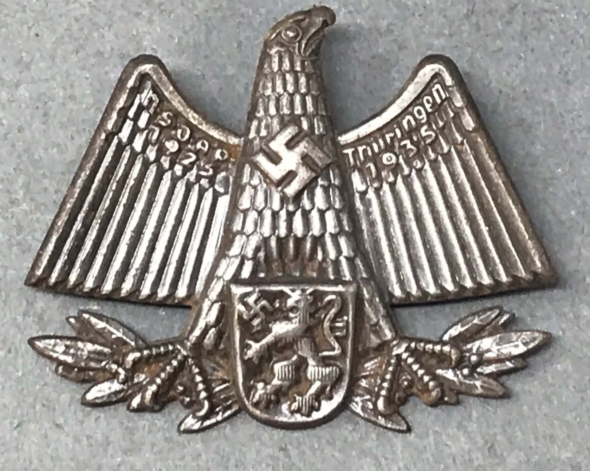 Discover German Nazi Party Rally Badge Thuringen 1925 1935