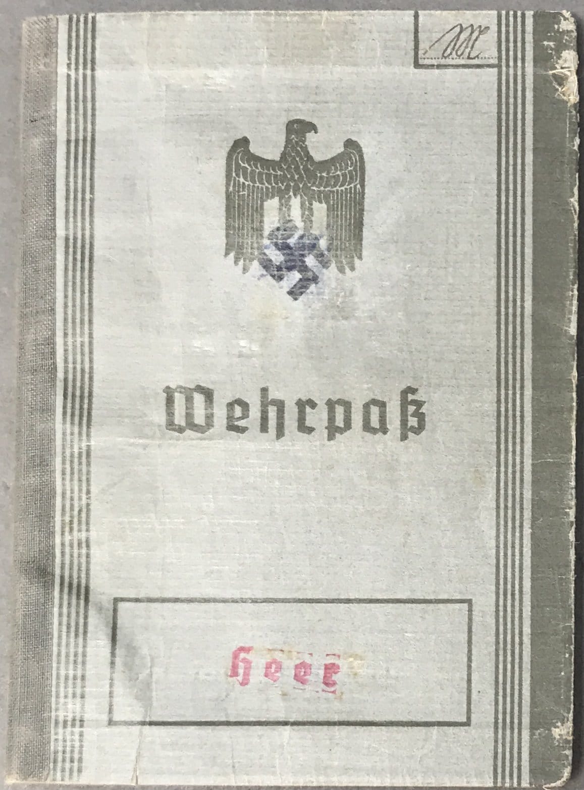 Discover Papers Please WWII Wehrpass from German Army