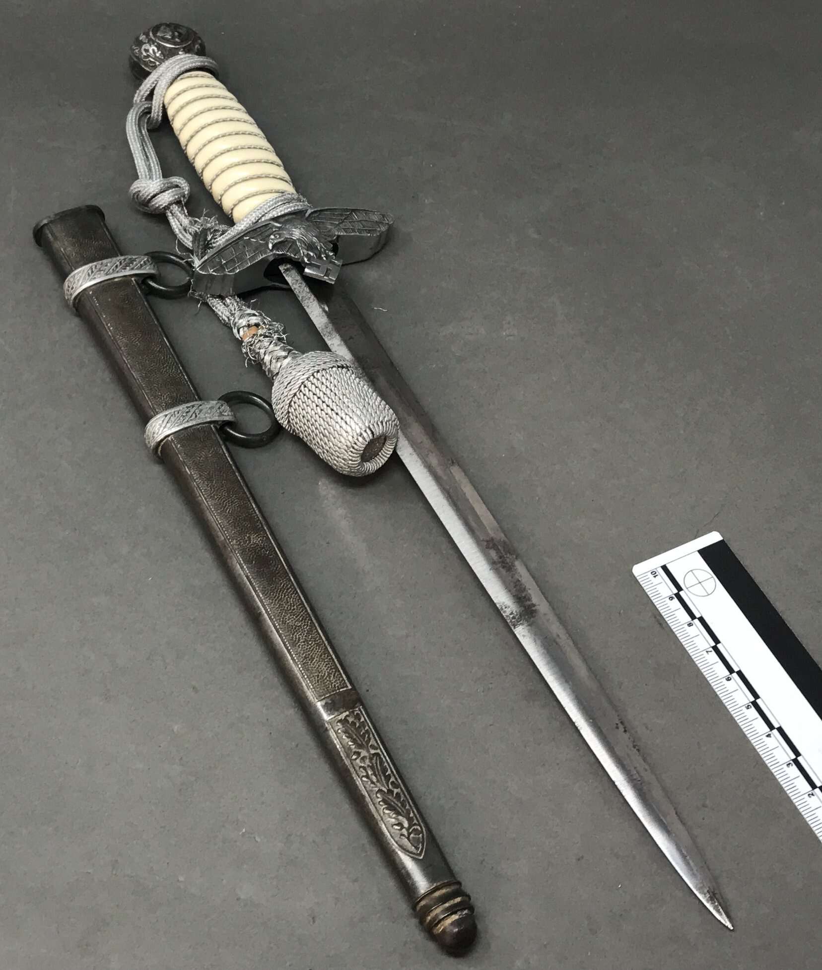 Authentic WWII Luftwaffe Dagger Certified by U.S Veteran