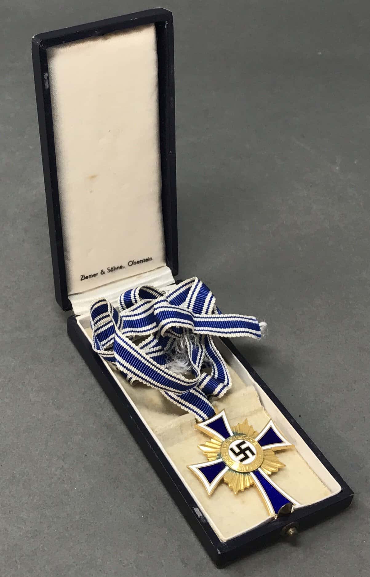 Certified WWII German Gold Mothers Cross | Gettysburg Museum