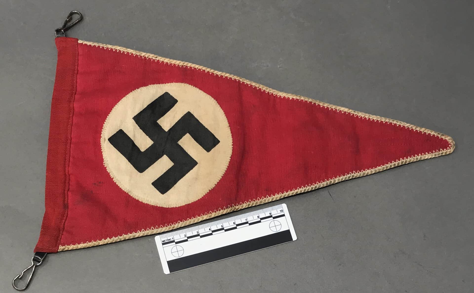 Discover WWII German NSDAP Vehicle Pennant at Gettysburg