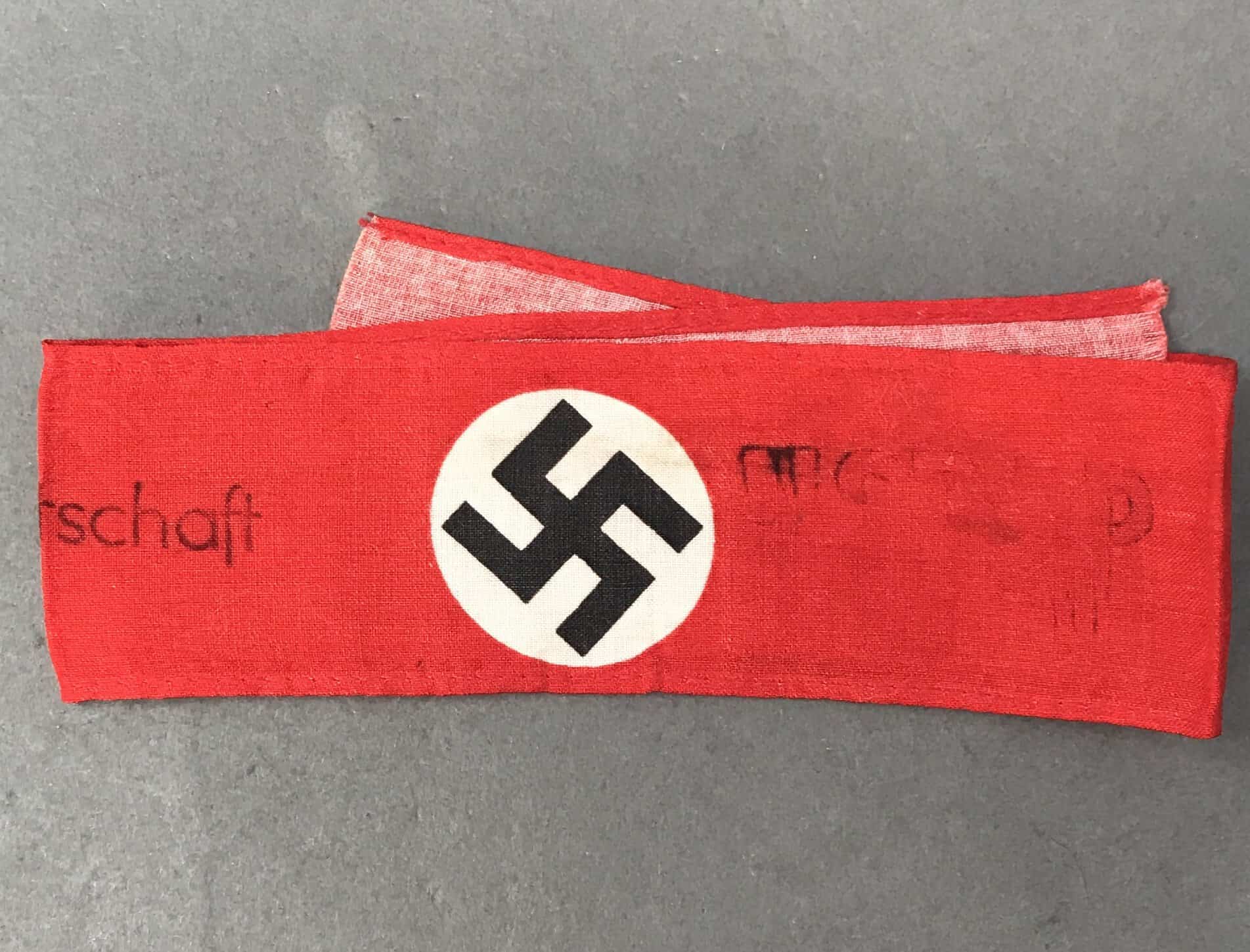 Discover Authentic WWII Nazi Party Armband Relic Today