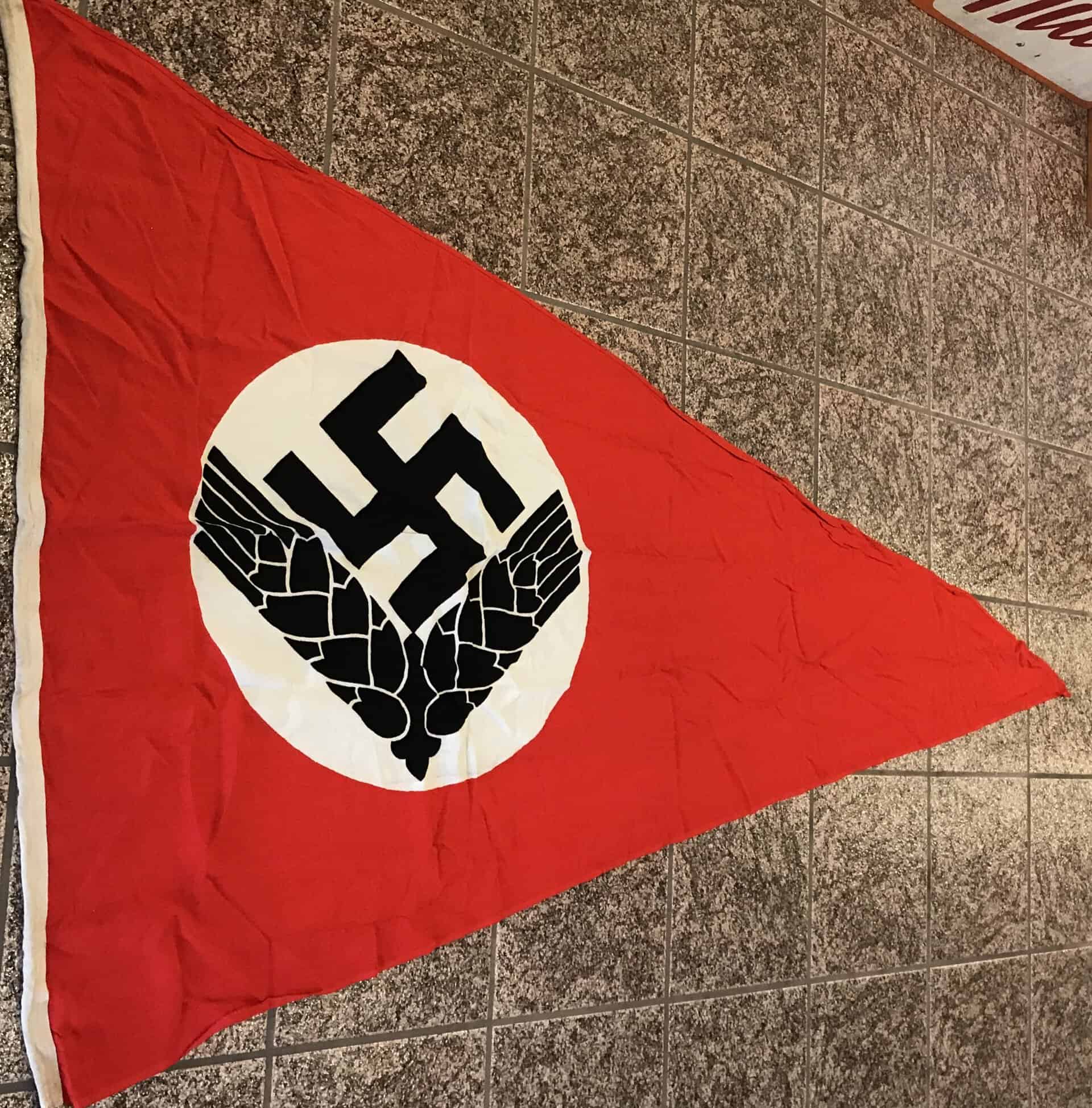 Uncover Authentic WWII German Woman RADwJ Flag Relic