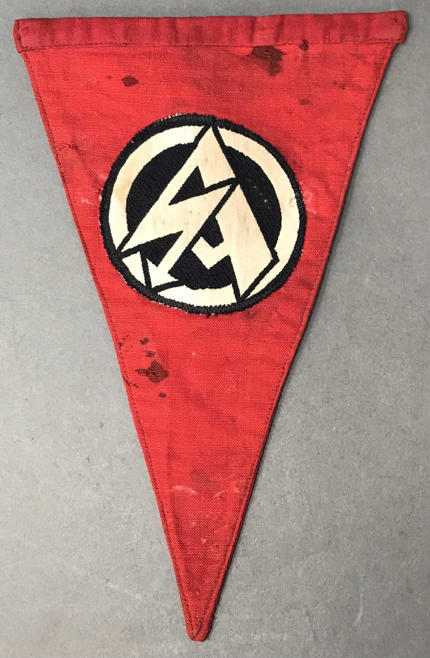 Experience Rare German SA Vehicle Pennant at Gettysburg