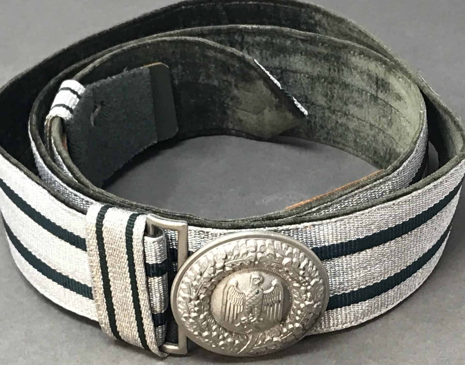 Original WWII German Heer Officer Belt & Buckle for Sale