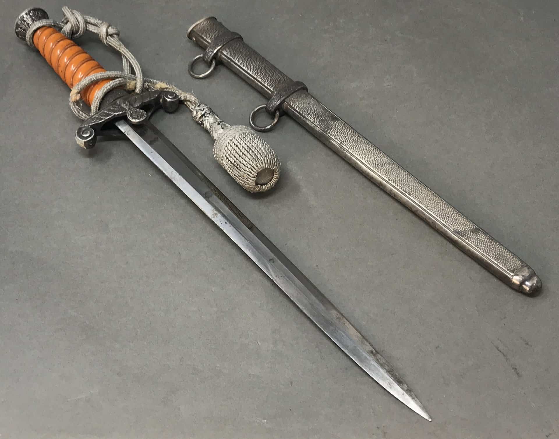 Authentic WWII German Heer Officers Dagger Certified