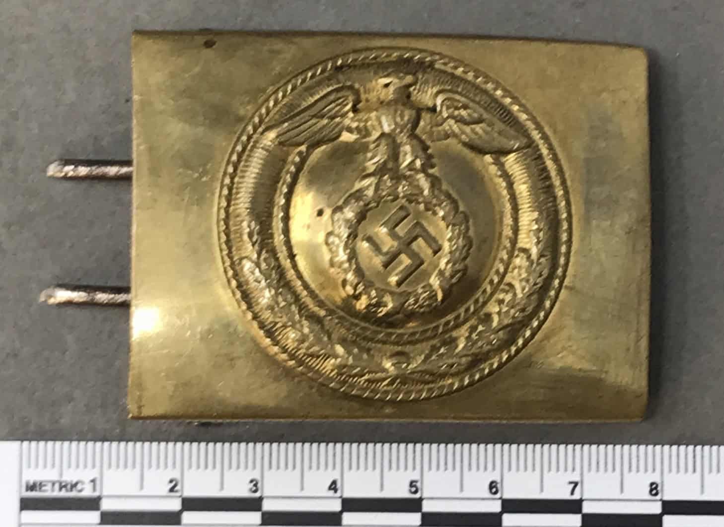 Certified Original German NSDAP SA Belt Buckle Koppelschloss