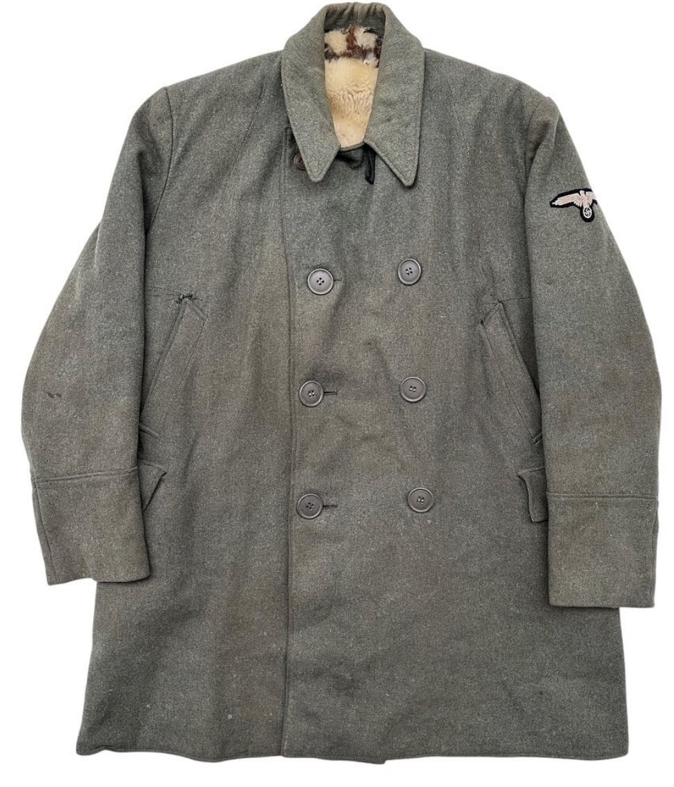 Rare WWII Waffen SS Winter Jacket – Authentic Relic