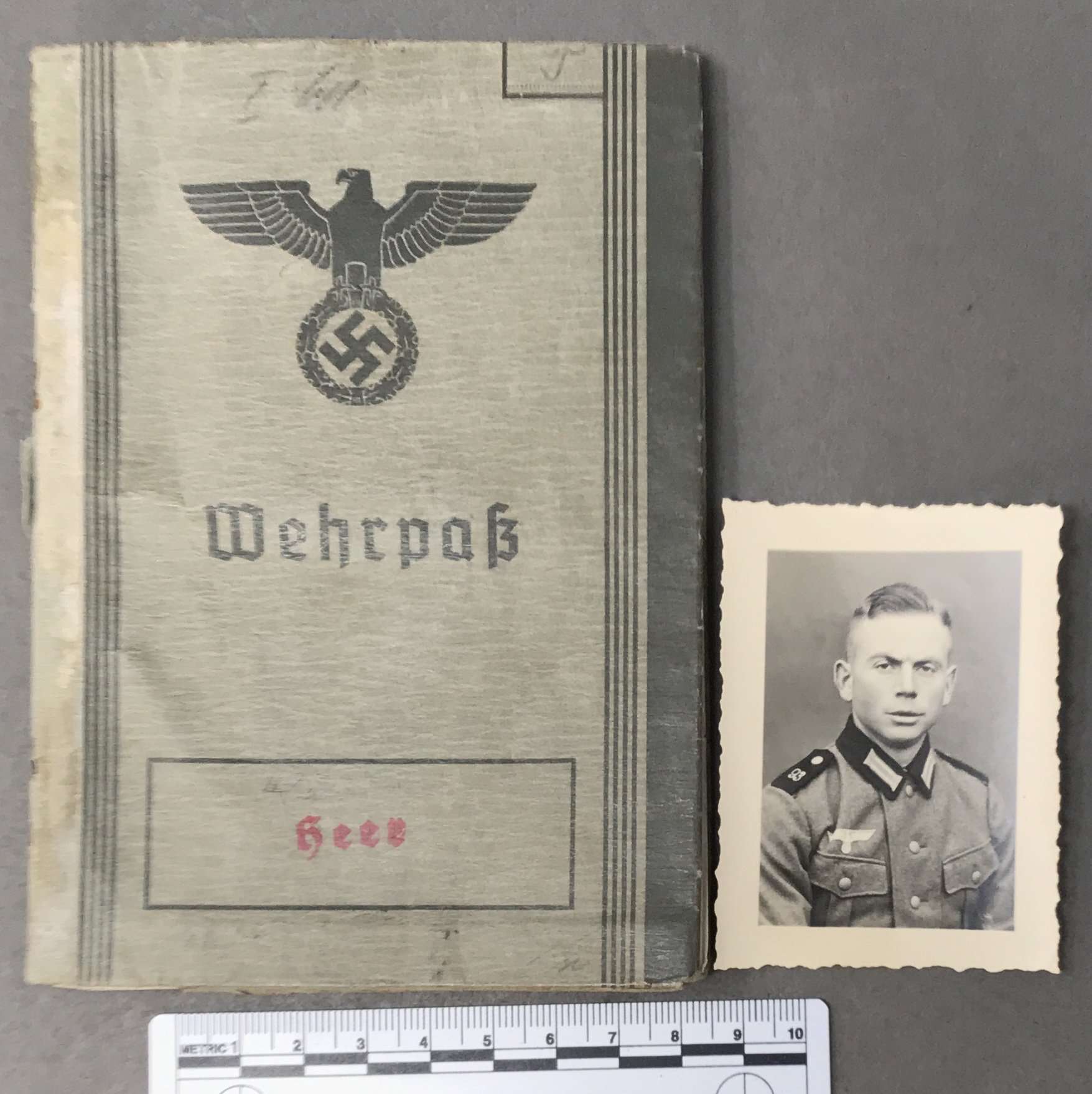 Discover Certified WWII German Army Heer Soldiers Wehrpass