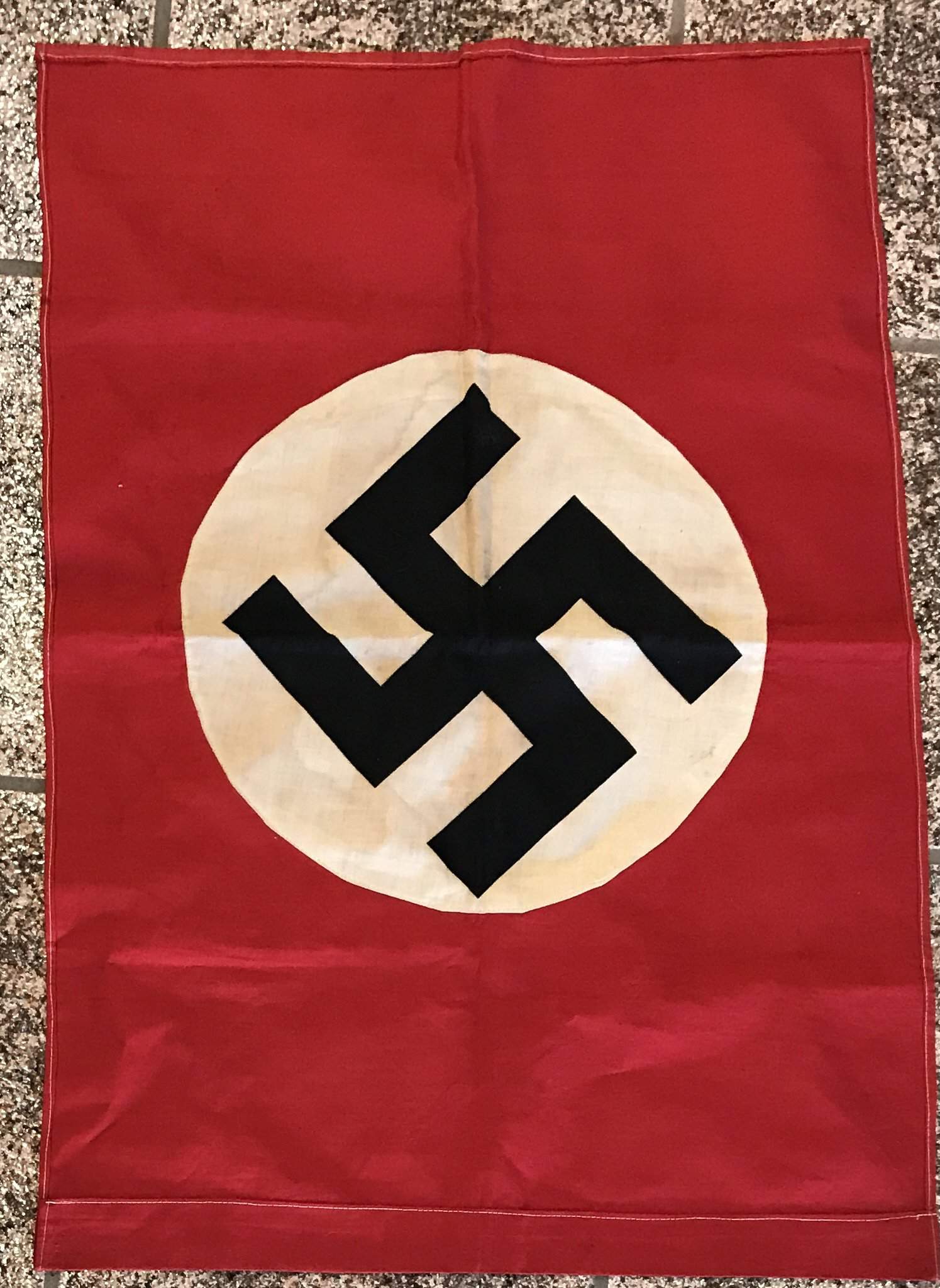 WWII German Nazi Party Flag: Original & Certified Relic