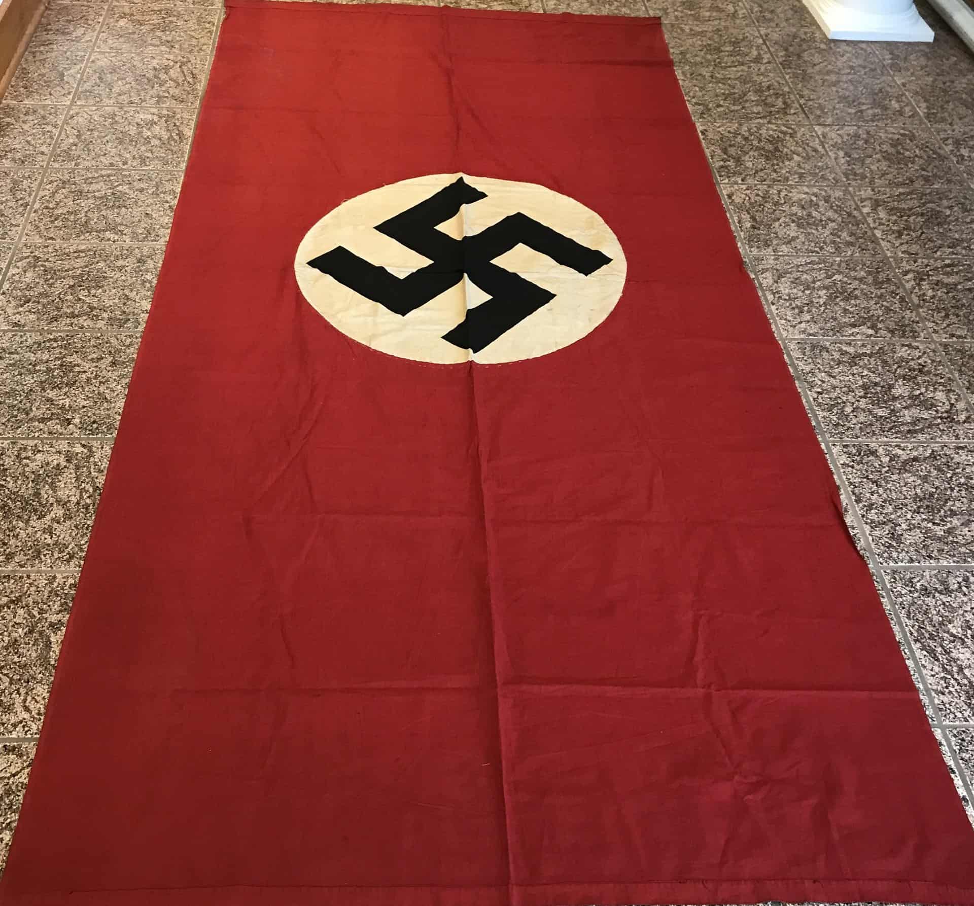 WWII NSDAP Flag: Authentic U.S. Soldier Trophy Collectible