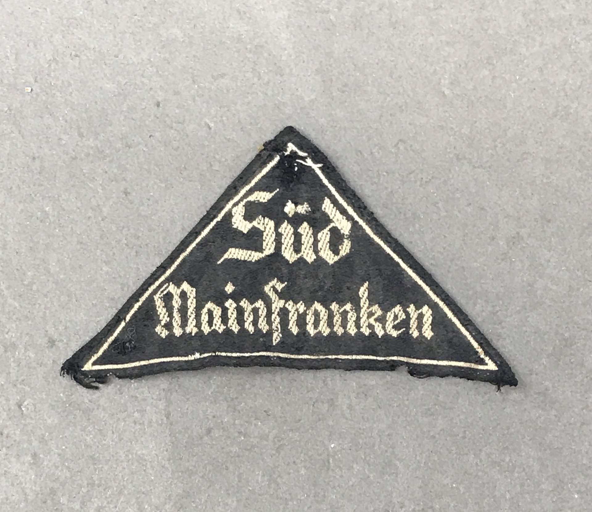 Unearth Authentic WWII German BDM Sleeve Triangle Relic
