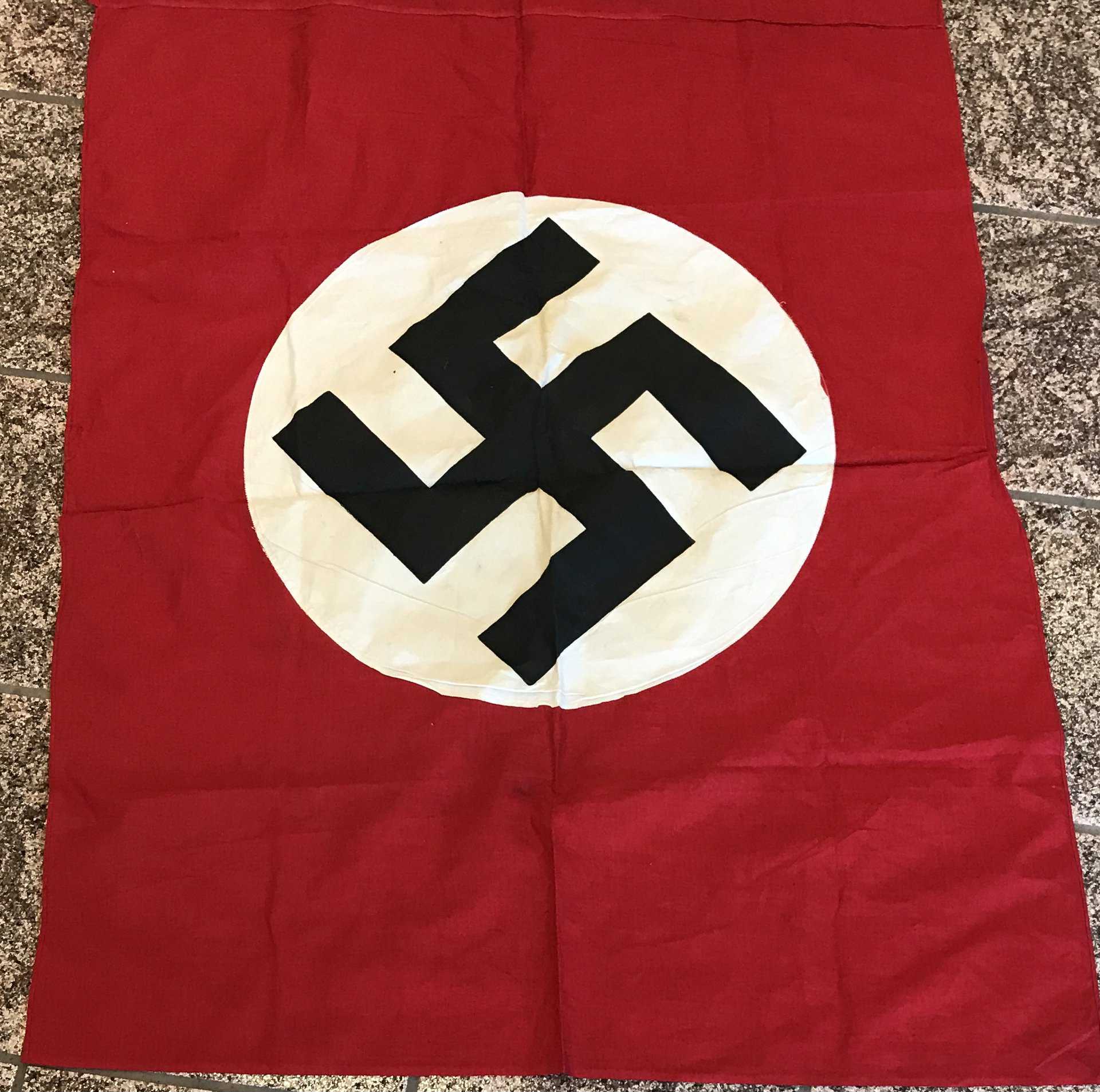 WWII Nazi Party Flag – U.S. Vet Bringback, Large Size