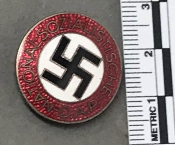 Discover Original Nazi Enamel RZM Badge at Gettysburg