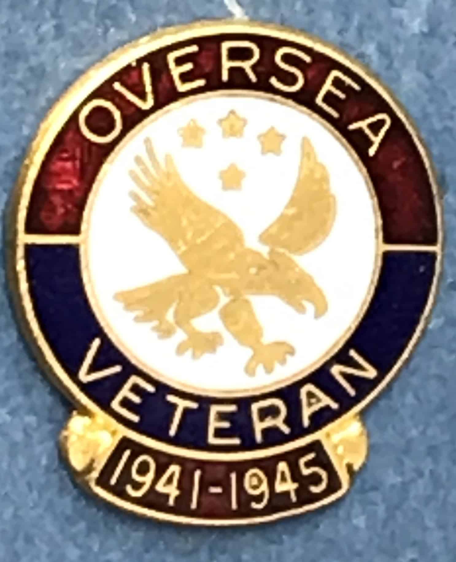 Unlock Authentic WWII U.S. Gold Plated Veteran Badge