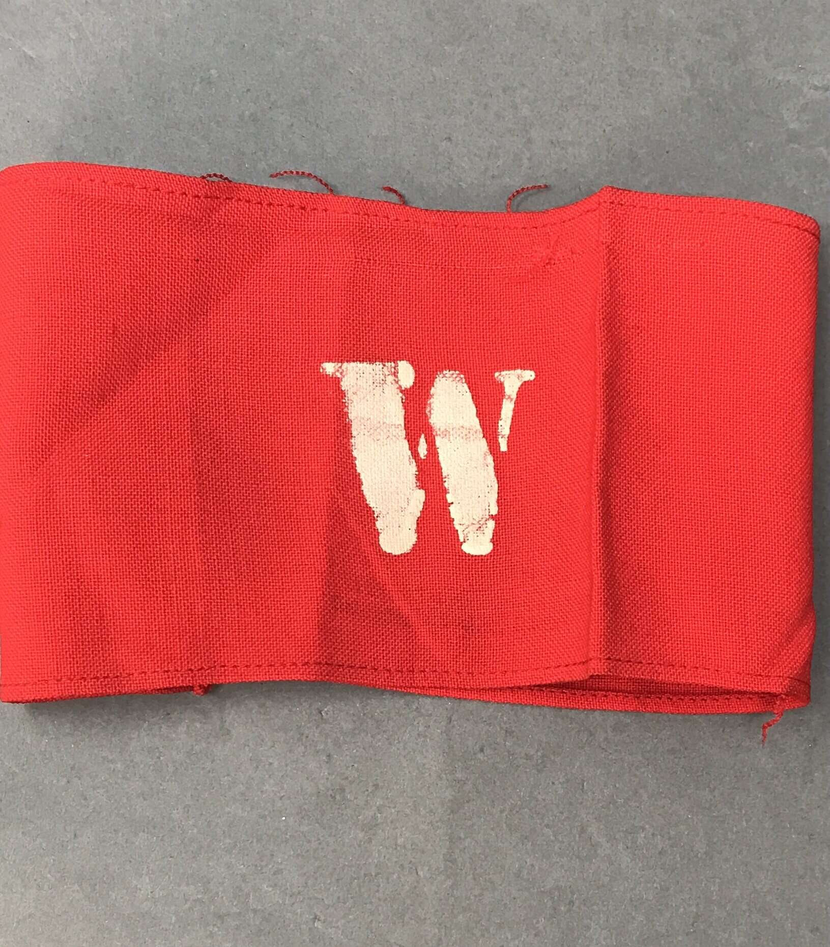Authentic WWII German Luftschutz Air Raid Armband