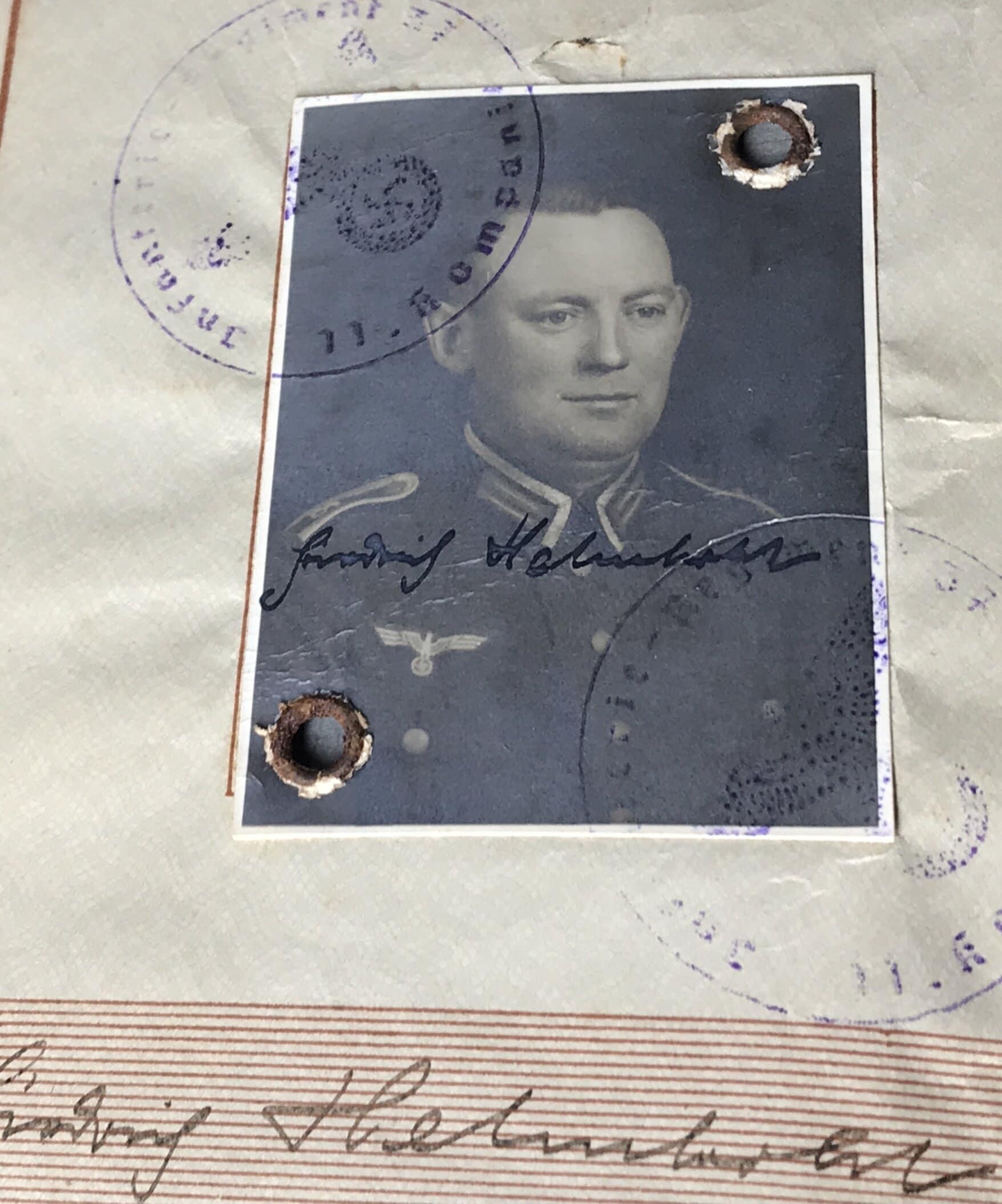 Discover Certified WWII German Heer Soldiers Wehrpass