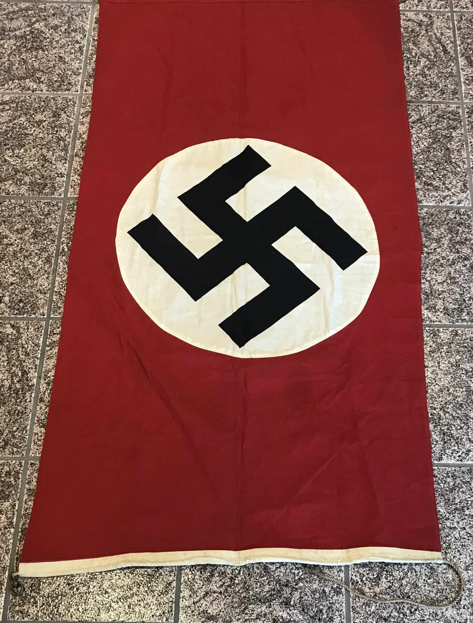 WWII Nazi Party Flag – Large, Original & Certified