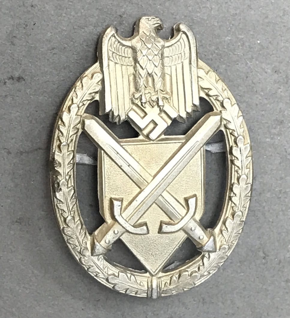 Rare WWII German Marksman Lanyard Shield – Vet Bringback COA