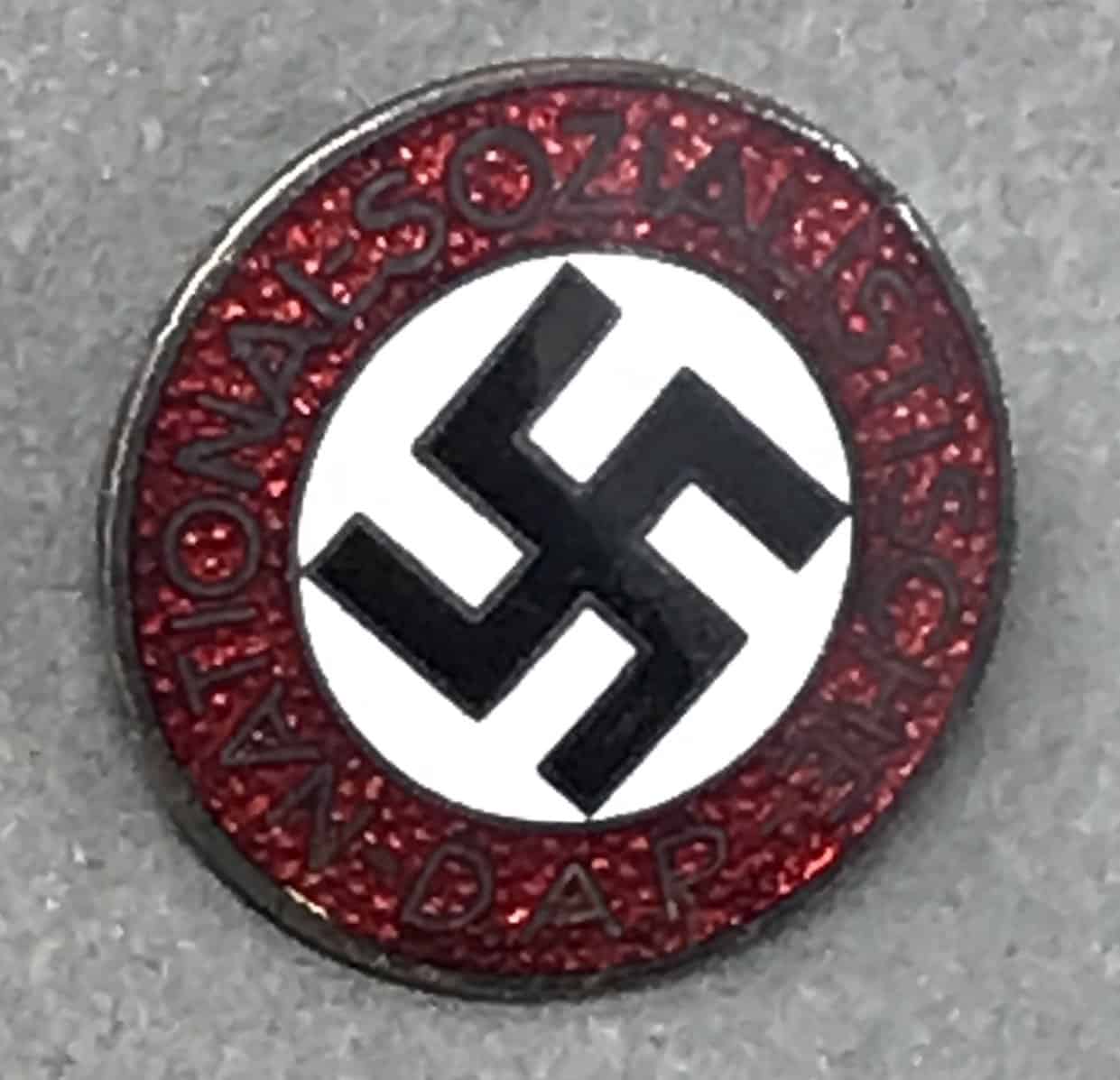Discover Authentic WWII NSDAP Enamel Badge History Now