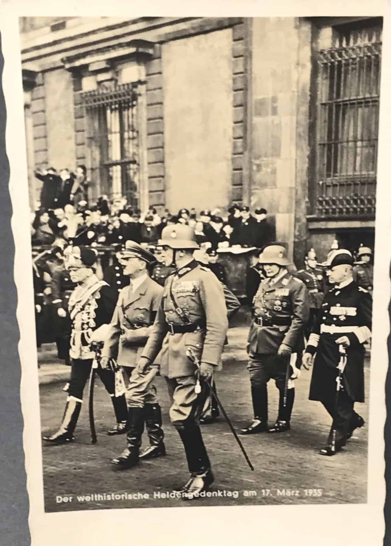 Rare 1935 Hitler Photo by Hoffman: Certified & Authentic