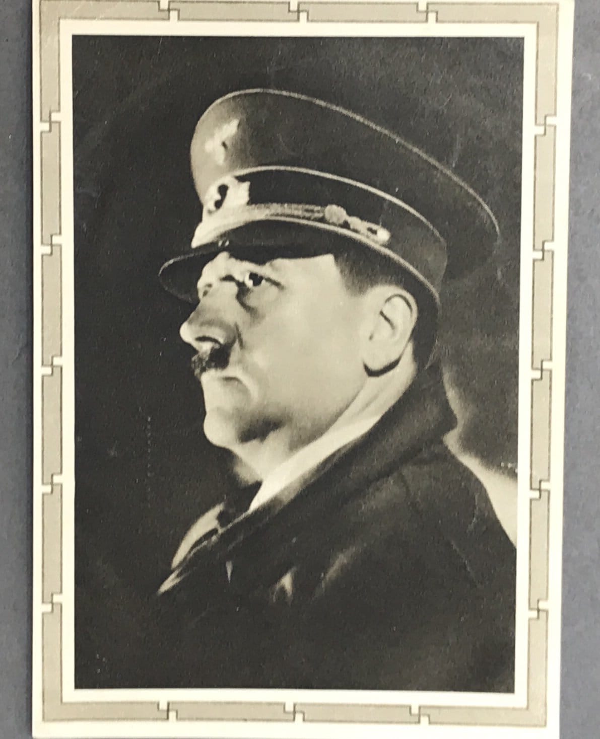 Rare 1934 Hoffman Hitler Postcard – Gettysburg Museum COA