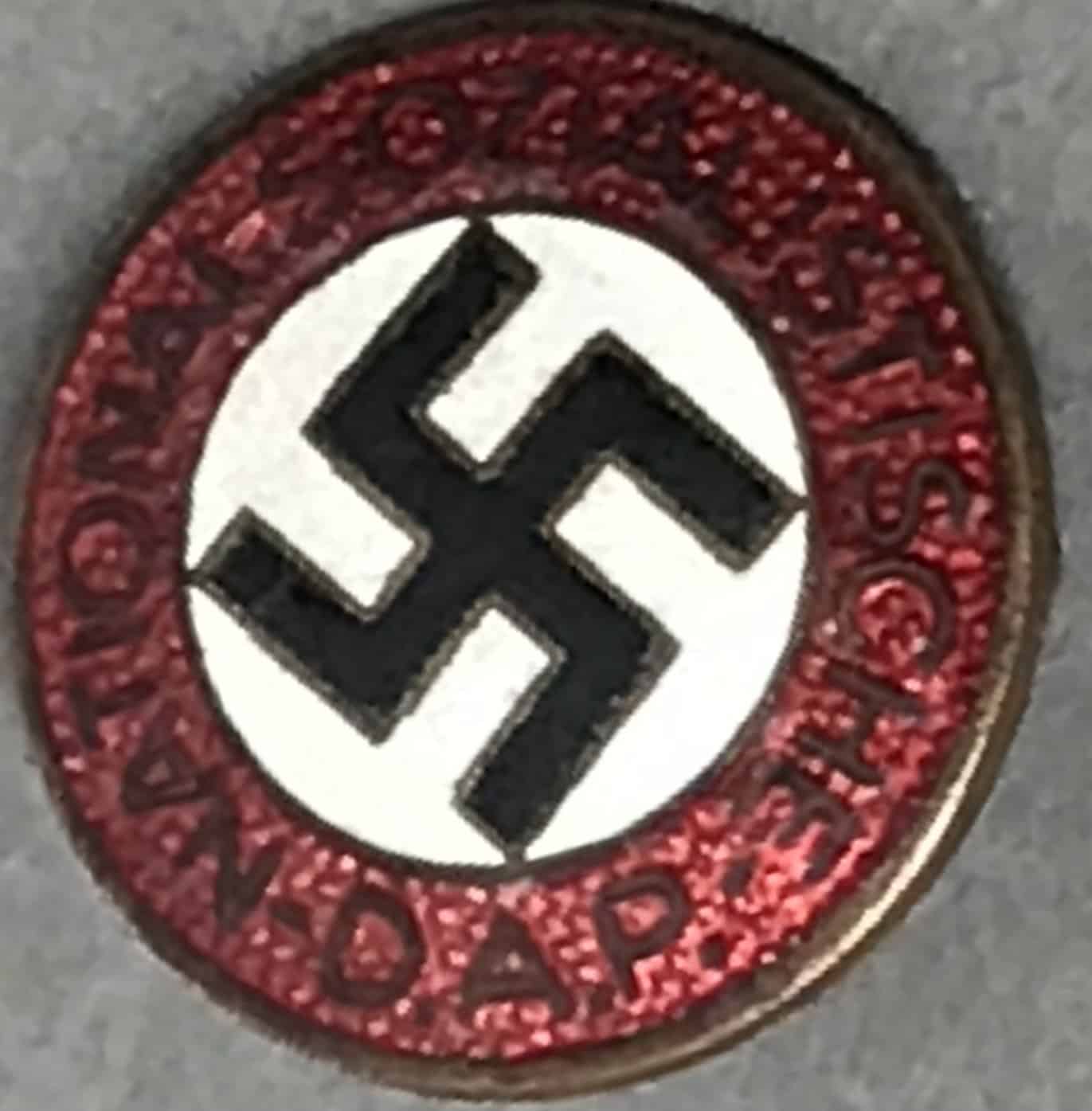 Rare German NSDAP Enamel Badge with COA – Explore Now