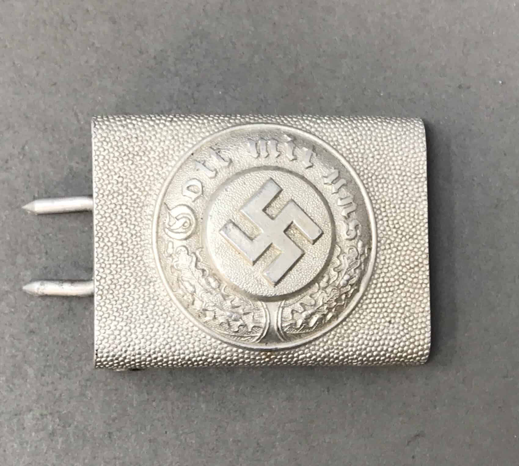 WWII German Police Belt Buckle: Authentic & Certified