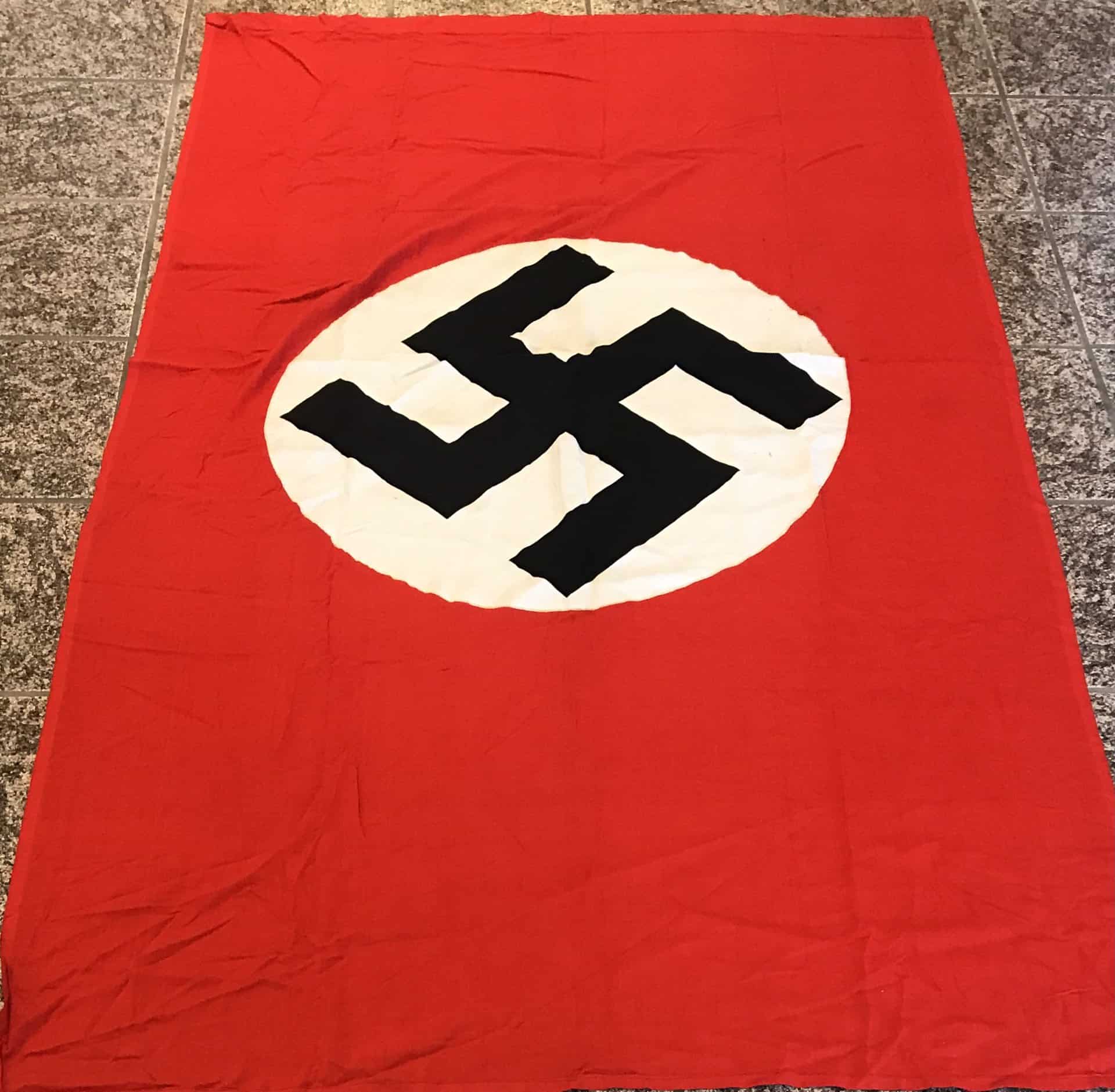 Explore Authentic WWII Relic: Original Third Reich Flag