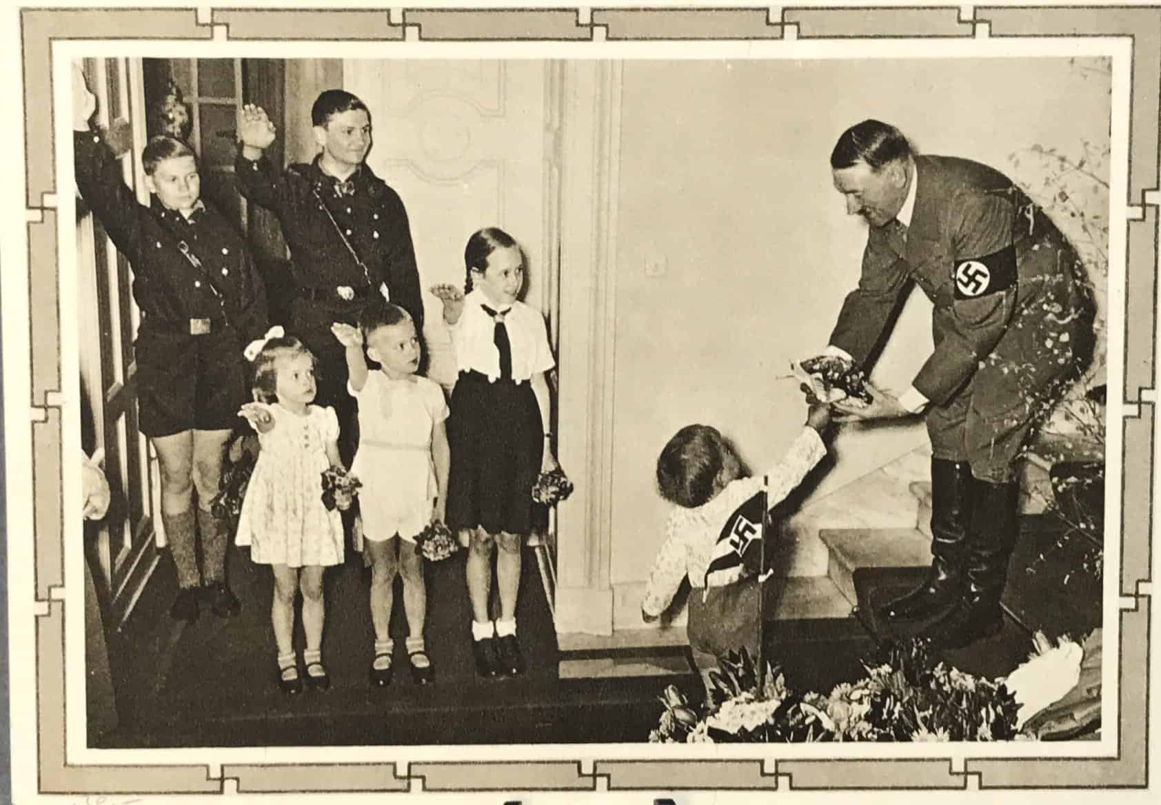 Rare 1934 Hitler Postcard - Certified by Gettysburg Museum