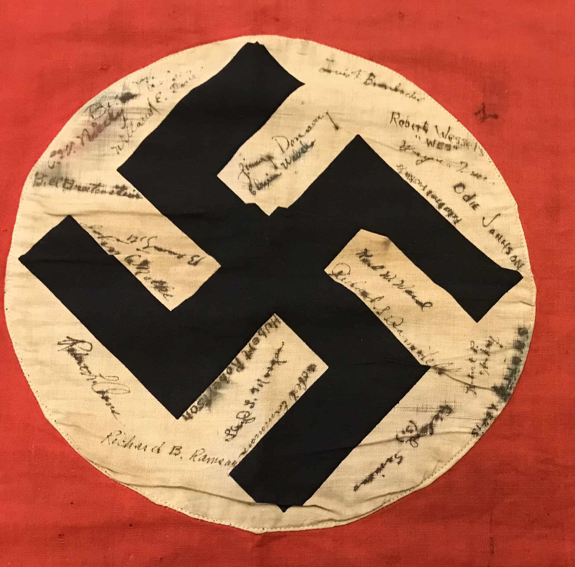 Explore Original WWII Trophy Flag Certified by Gettysburg