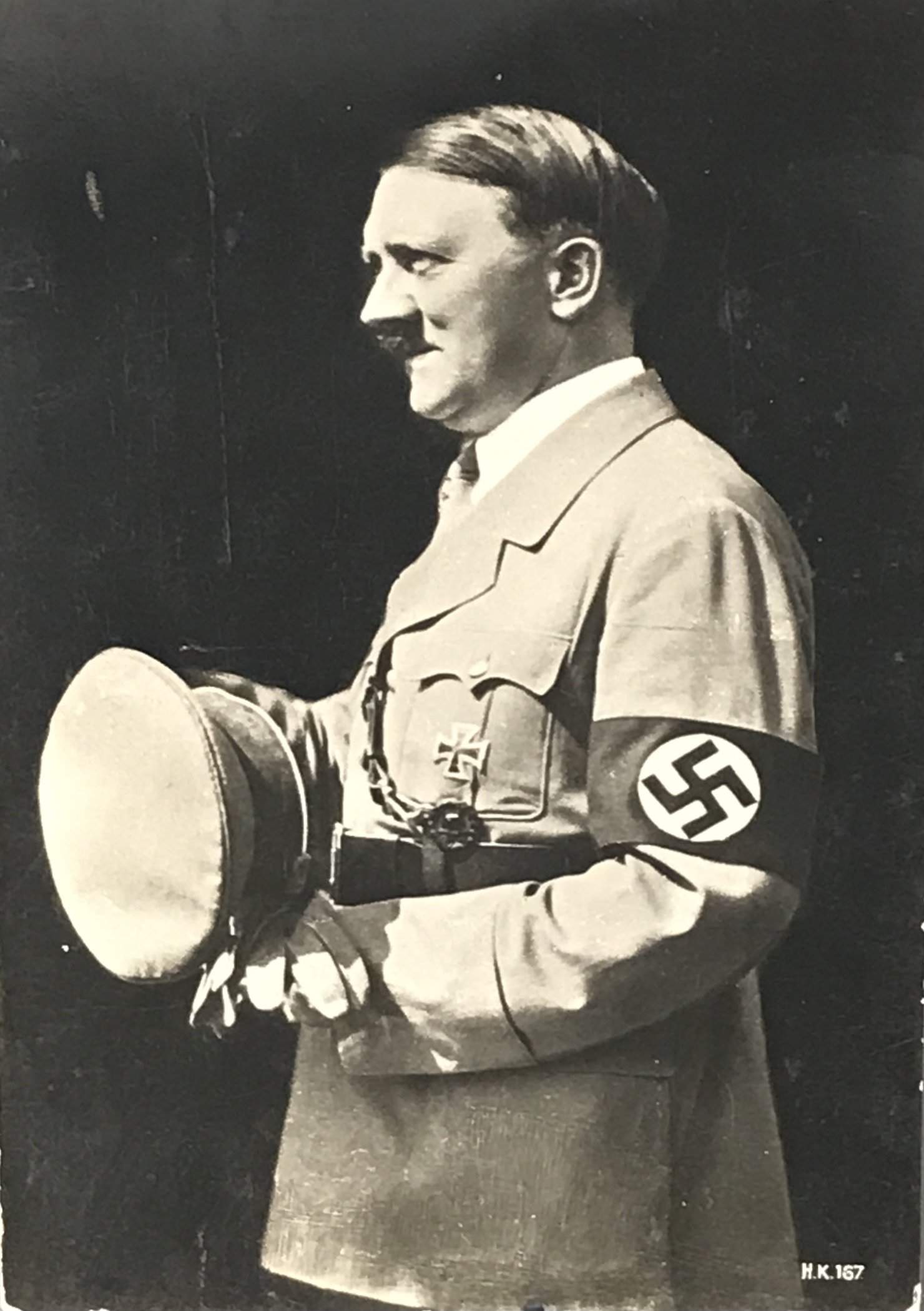 Rare 1938 Adolf Hitler Photo - Certified Historic Relic