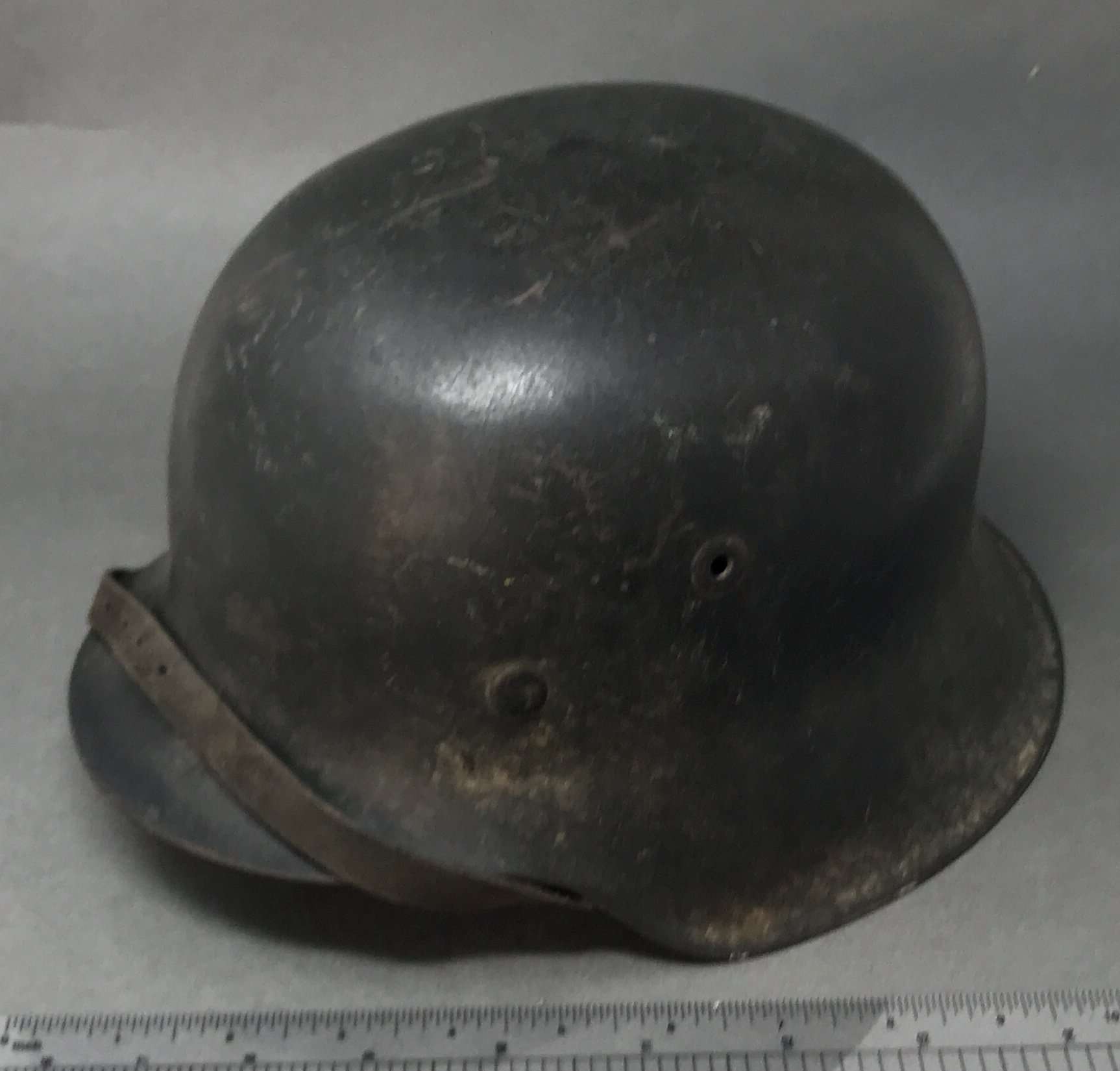 Authentic WWII German M42 Helmet - Certified & Historic