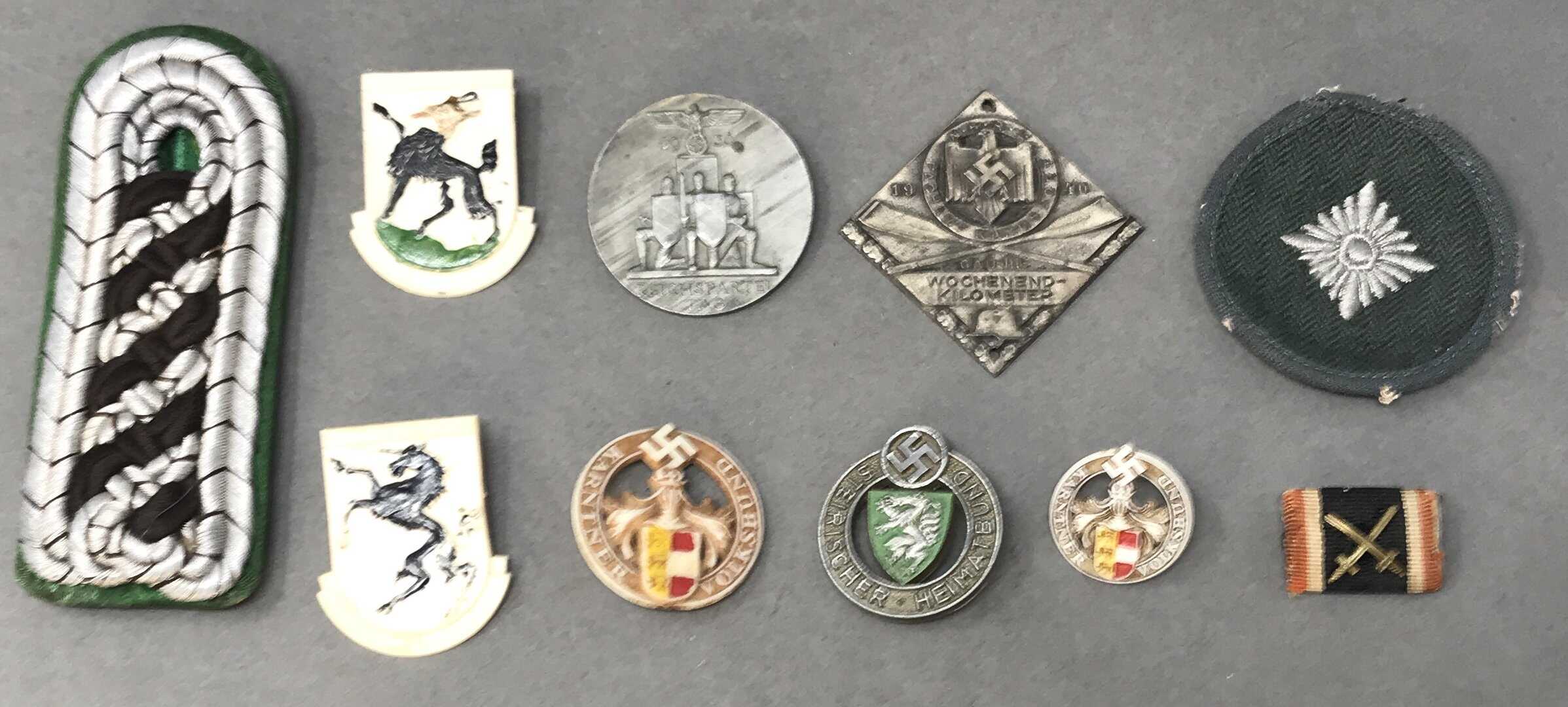 Rare WWII German Insignia - Authentic, Certified Collection