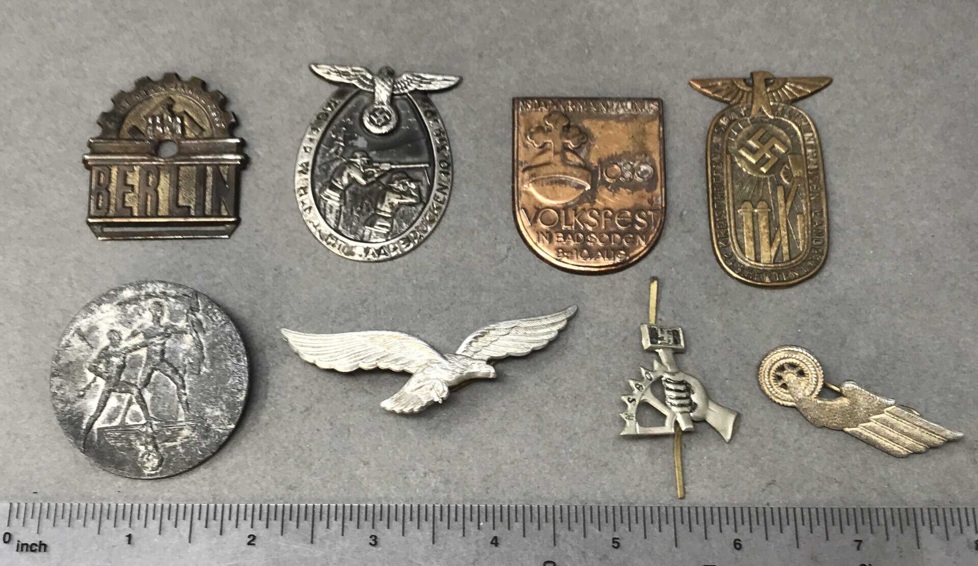 WWII German Insignia Collection: Authentic & Certified