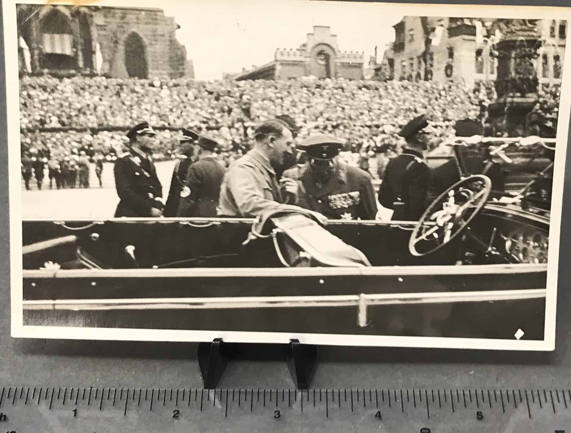 Rare 1938 Adolf Hitler Photo - Authentic & Certified