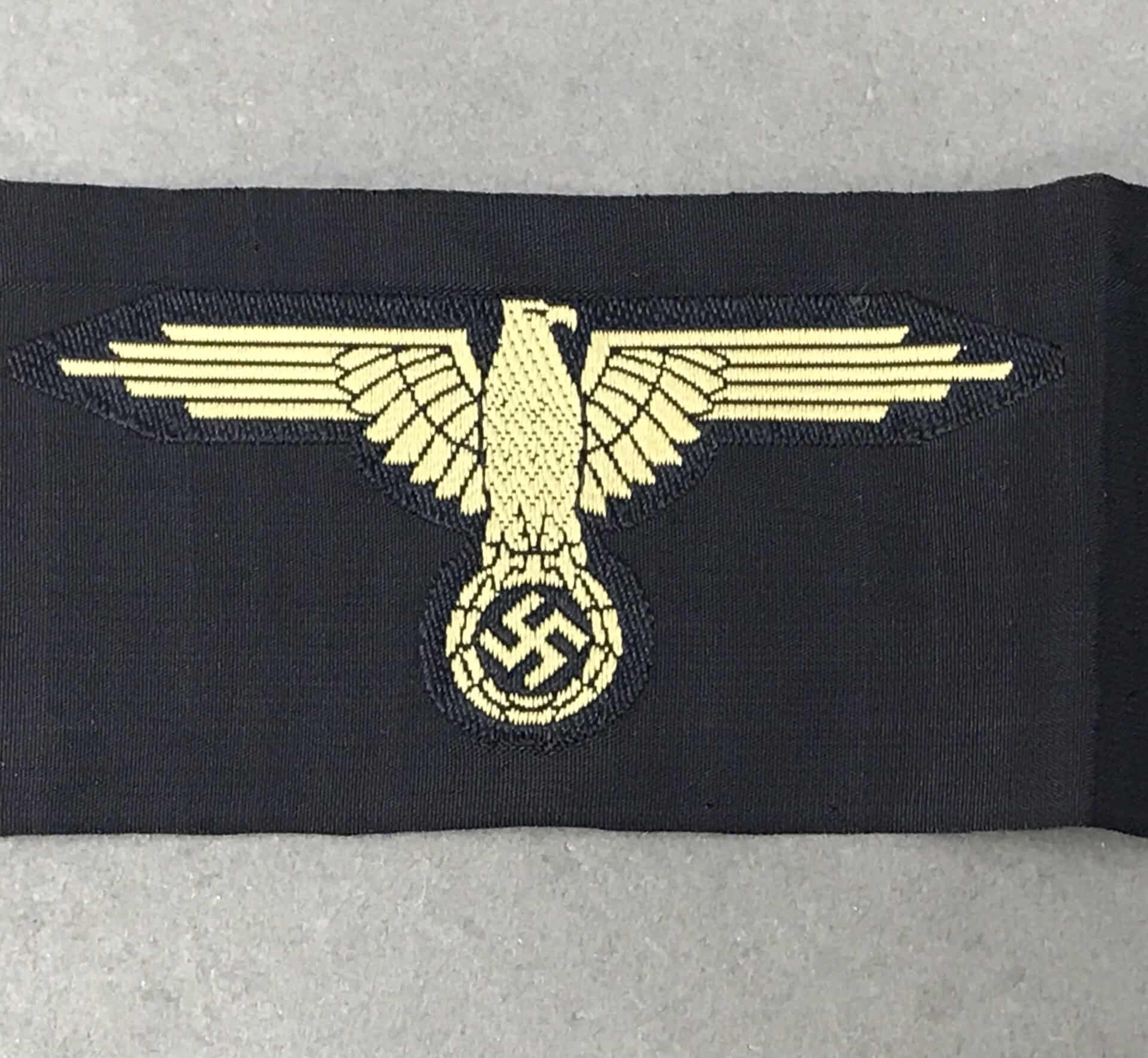 WWII German Waffen SS Sleeve Eagle: Authentic & Rare Find