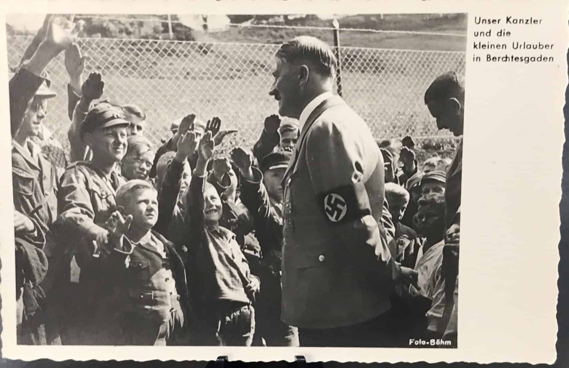 Rare Hitler WWII Photo: Gettysburg Museum Certified