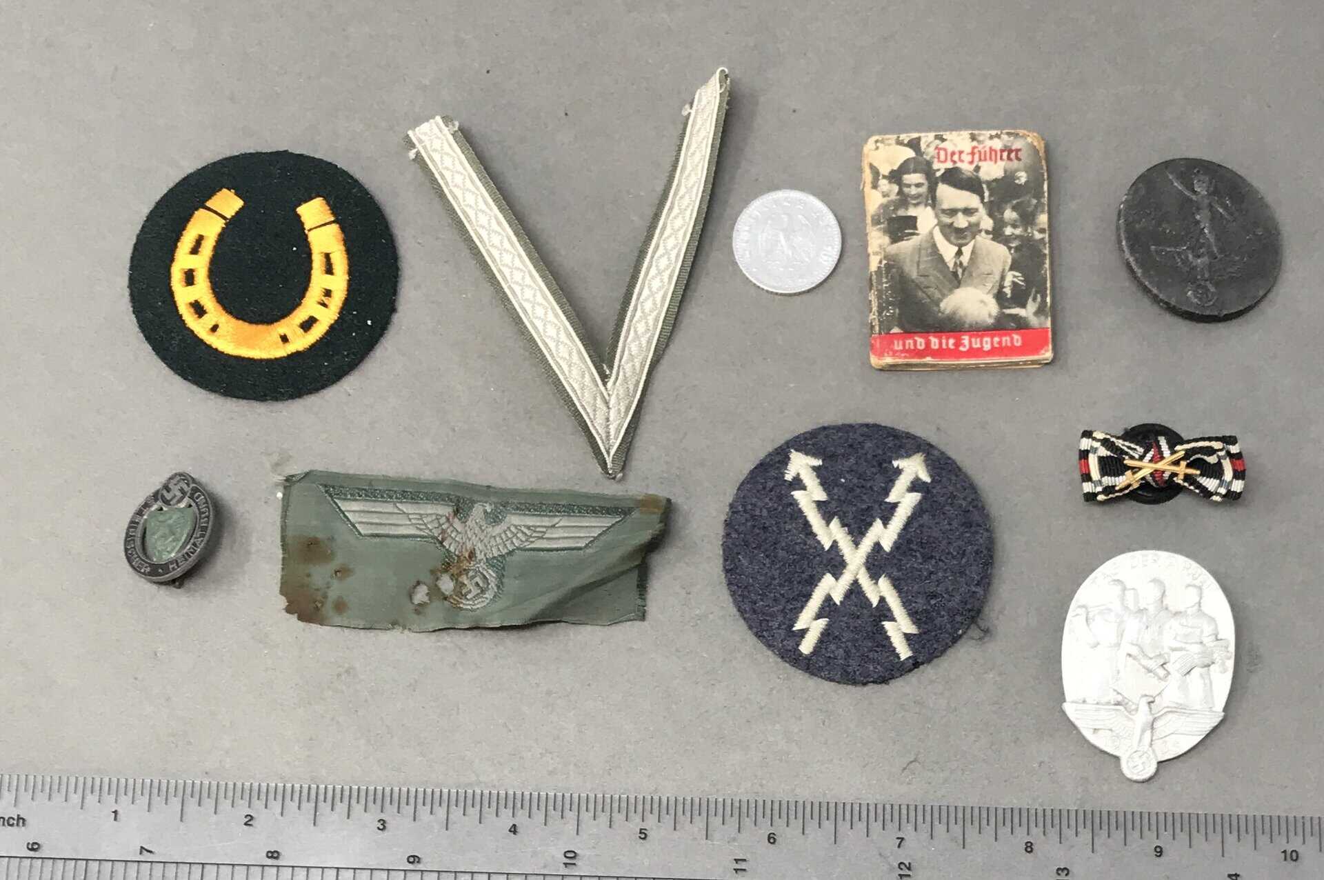 Certified WWII German Insignia: Authentic Veteran Relics