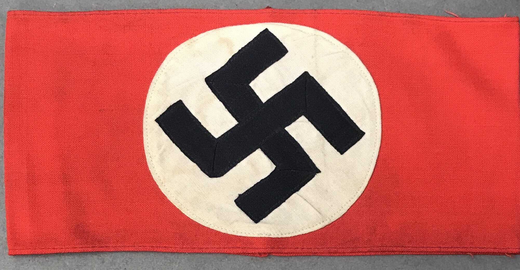 Authentic WWII Nazi German Armband with RZM Tag Certified