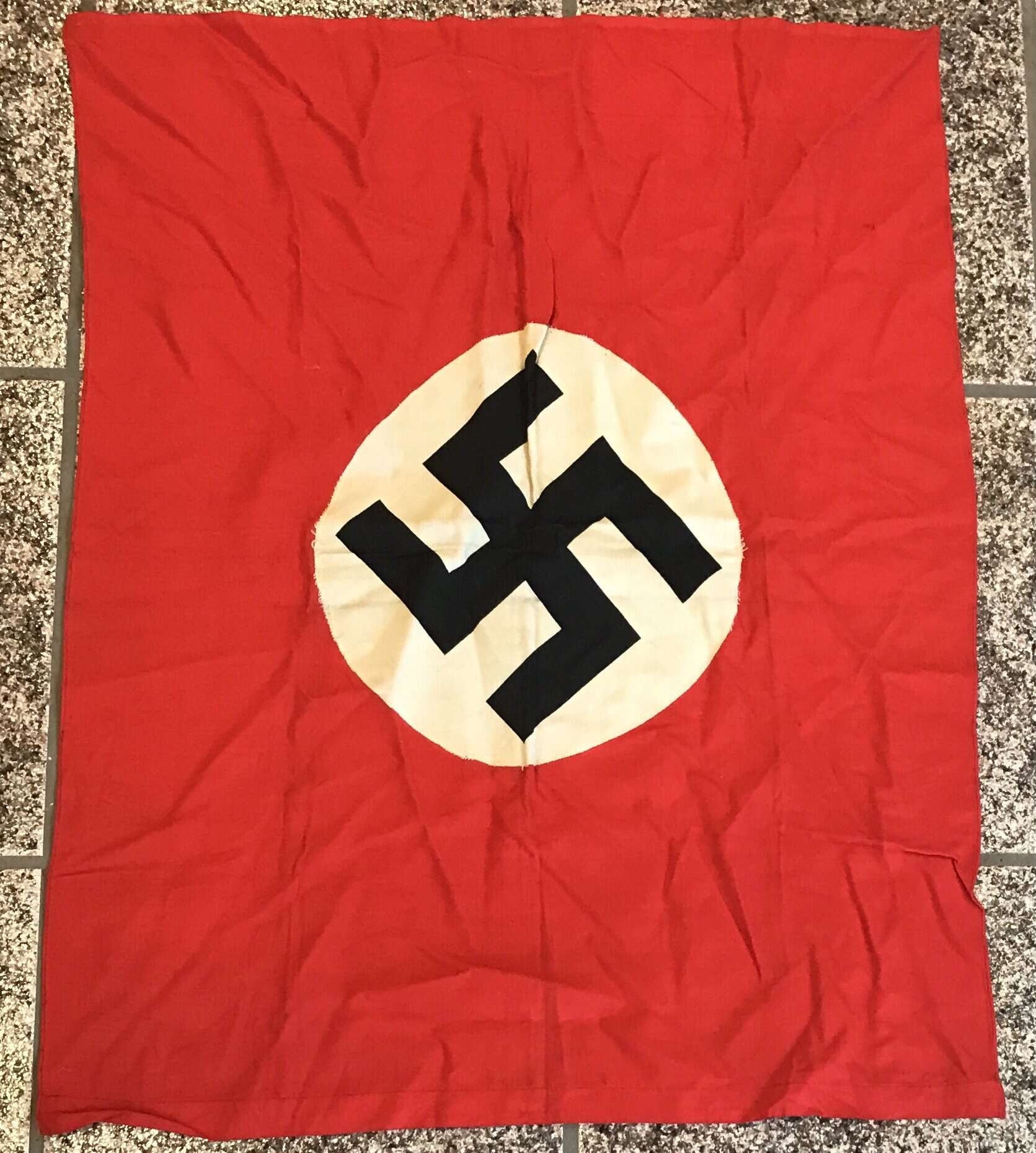Authentic WWII German Nazi Flag - Certified Historic Relic