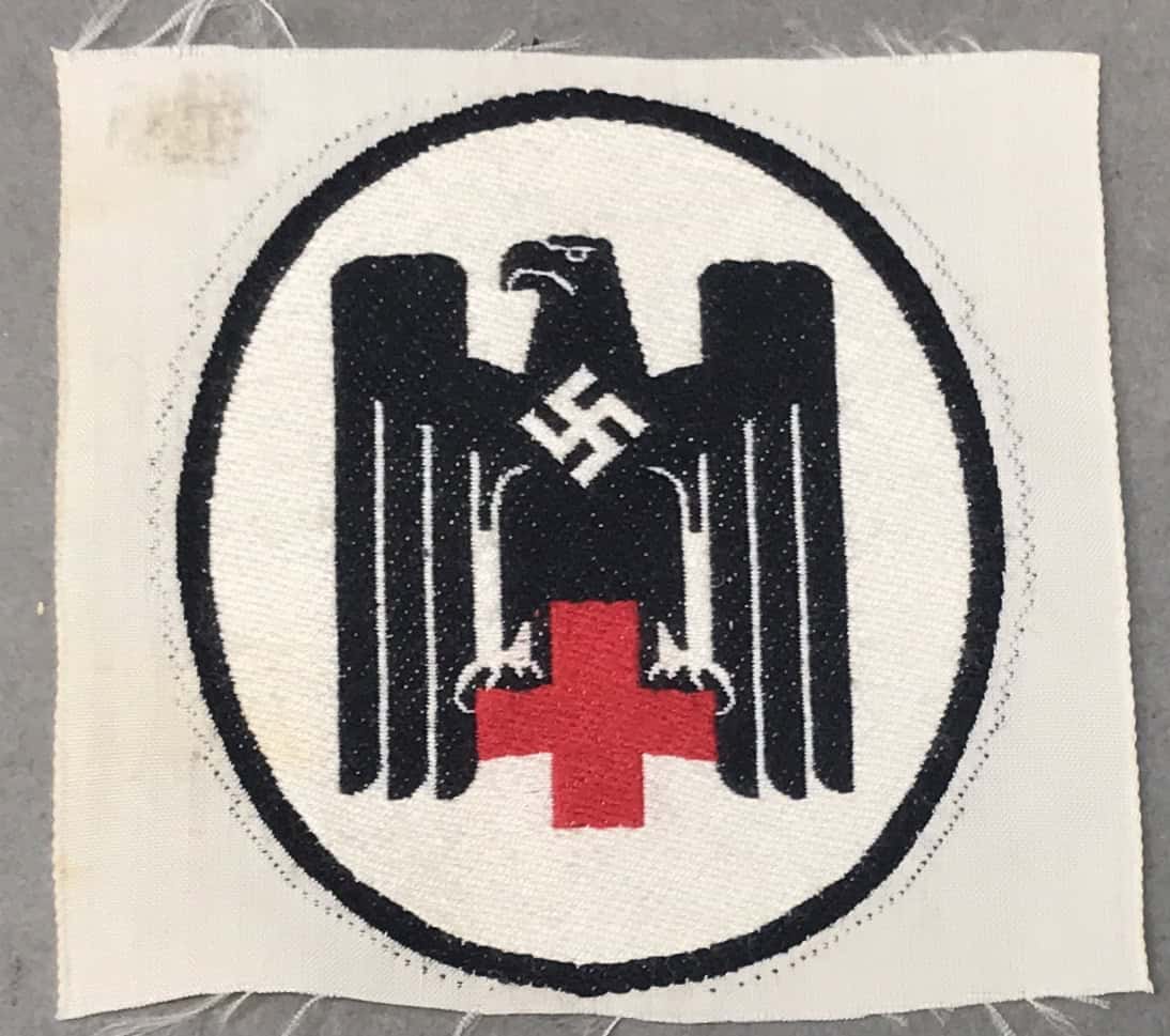 WWII German Red Cross Eagle: Authentic Historic Relic